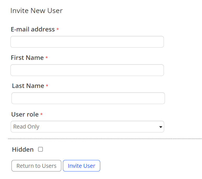 User Management