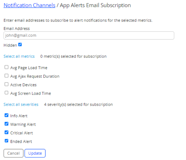 Ads AI Alert Email Subscription